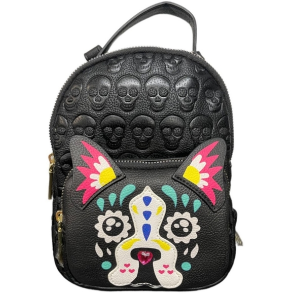 Betsey Johnson | Bags | New Betsey Johnson Day Of The Dead Bulldog ...
